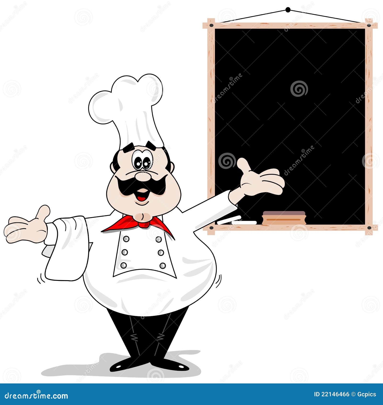 Cartoon chef cook stock vector. Illustration of cute - 22146466