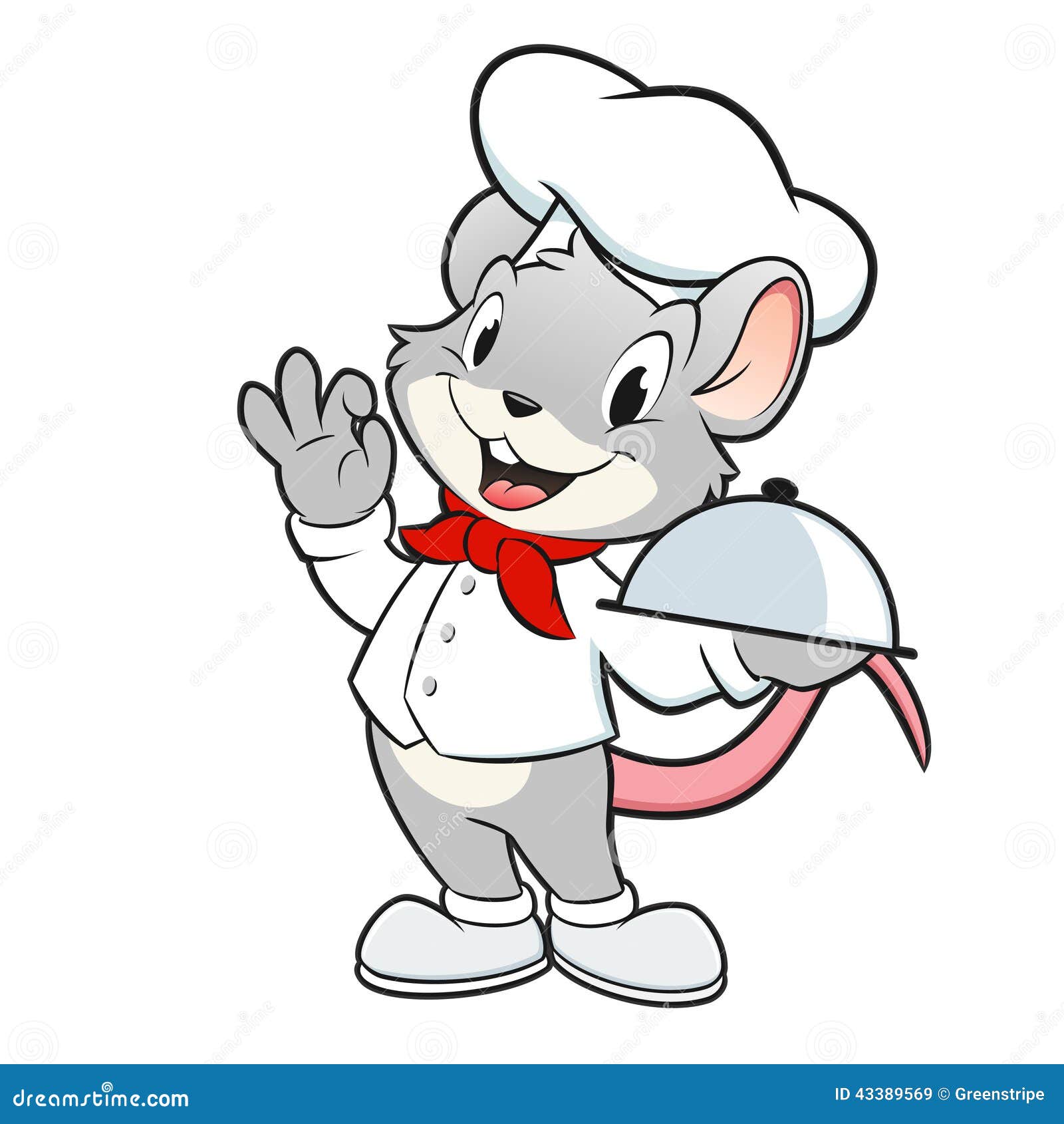 Cartoon Chef Mouse | CartoonDealer.com #43389569