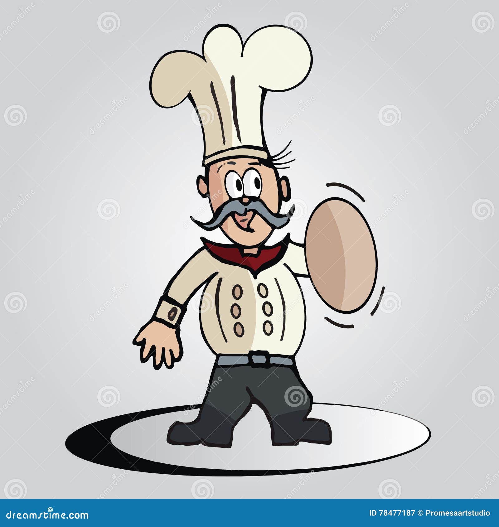 Cartoon Chef in Vector Format Stock Vector - Illustration of banner ...