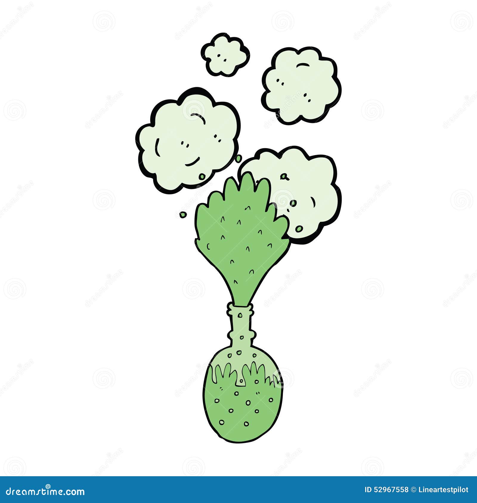 Cartoon Chemical Laboratory. Vector | CartoonDealer.com #86111897