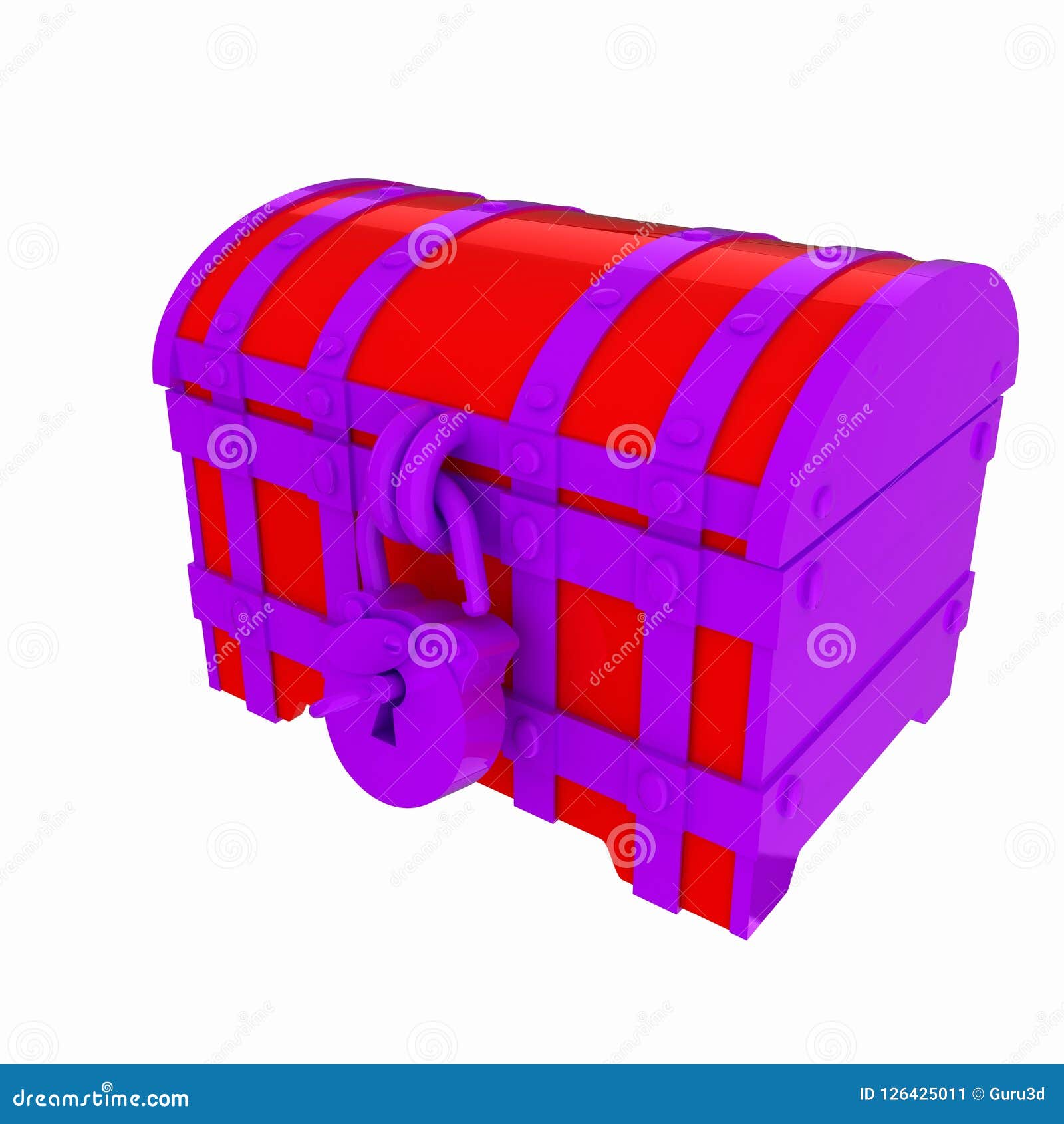 The cartoon chest stock illustration. Illustration of ancient - 126425011