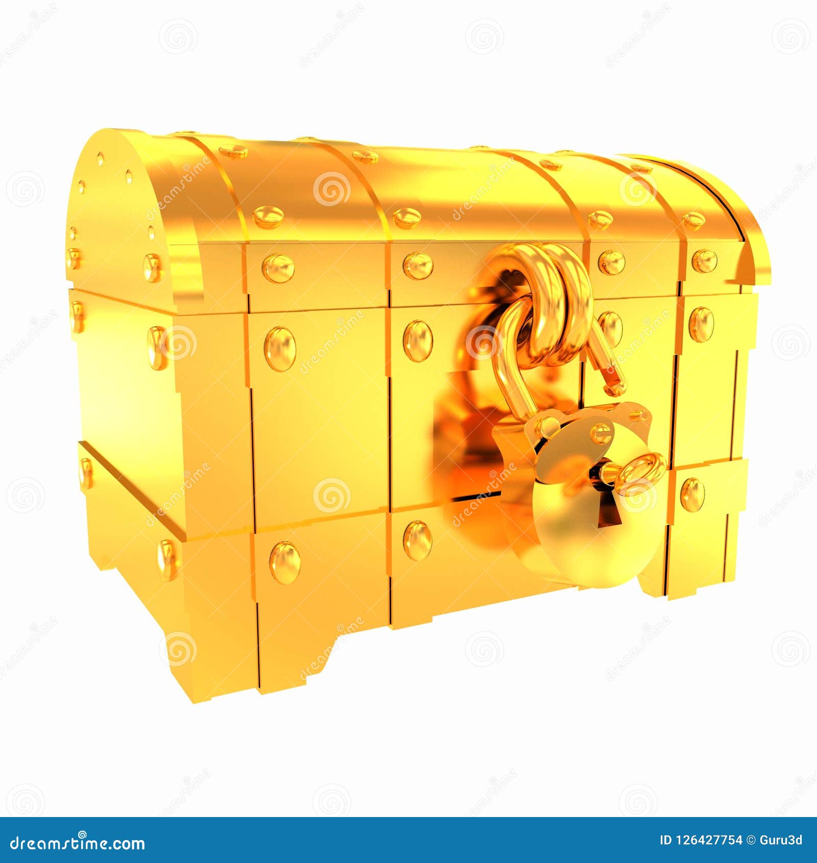 The cartoon chest stock illustration. Illustration of pirate - 126427754