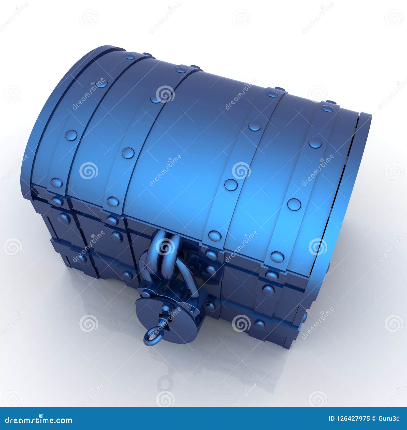 The cartoon chest stock illustration. Illustration of cartoon - 126427975