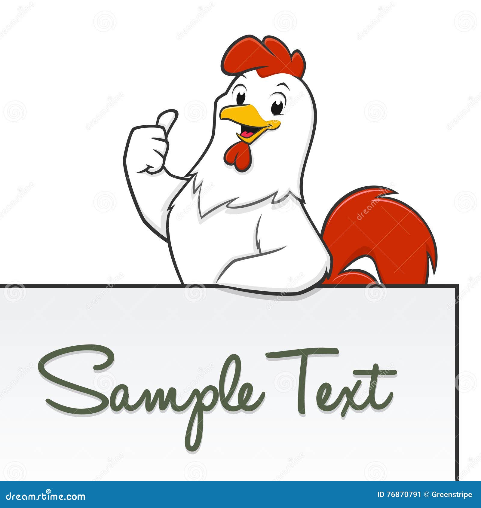 Cartoon Chicken Frame Border Stock Vector - Illustration of board, cute ...