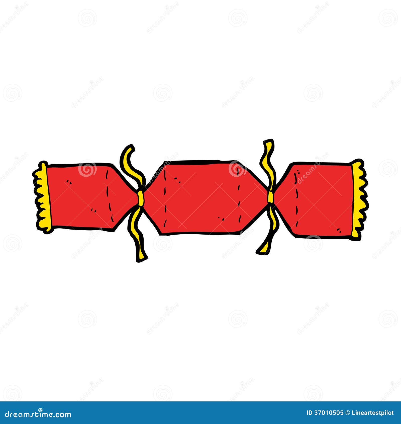 Cartoon christmas cracker stock illustration. Illustration of ...