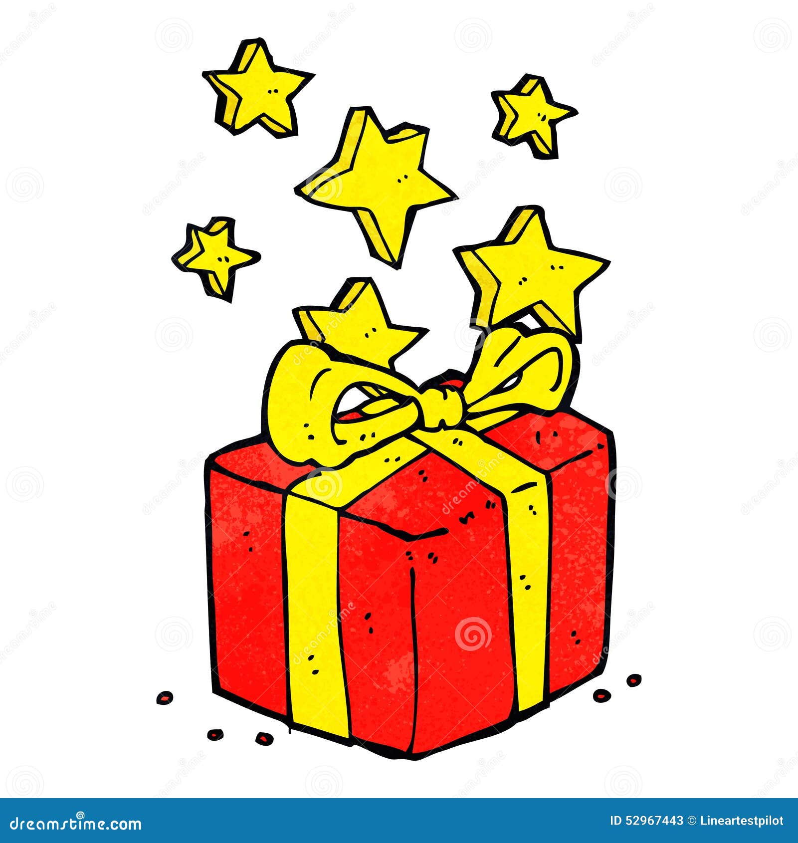 Cartoon christmas presents stock illustration. Illustration of presents ...