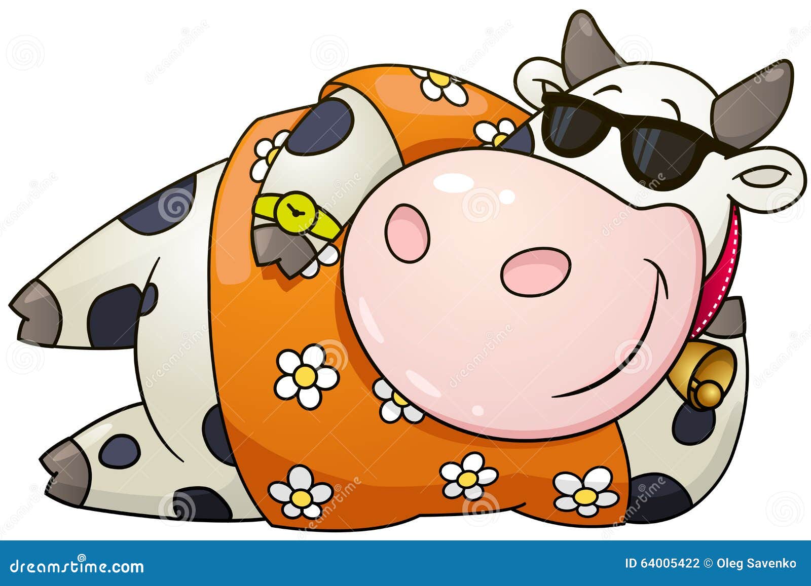 Cartoon Chubby Brown Bear With Funny Face Isolated On White ...