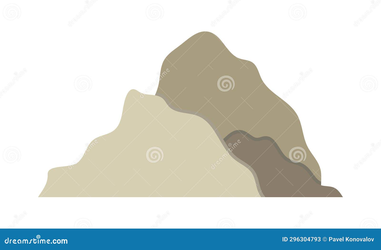 Cartoon Cliffs stock illustration. Illustration of hiking - 296304793