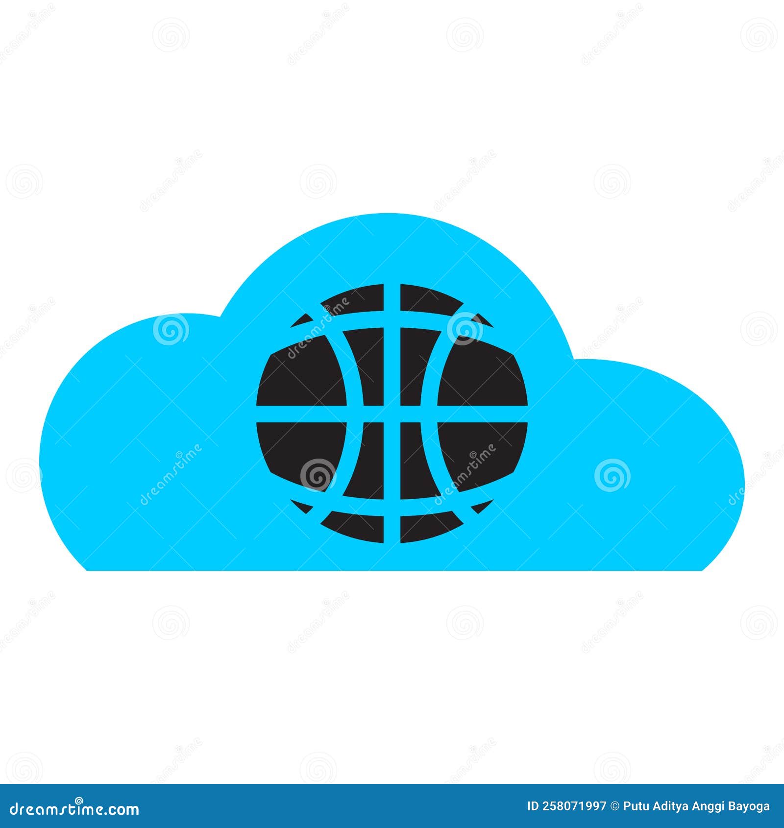 Cartoon cloud-browser vector illustratie. Illustration of embleem ...