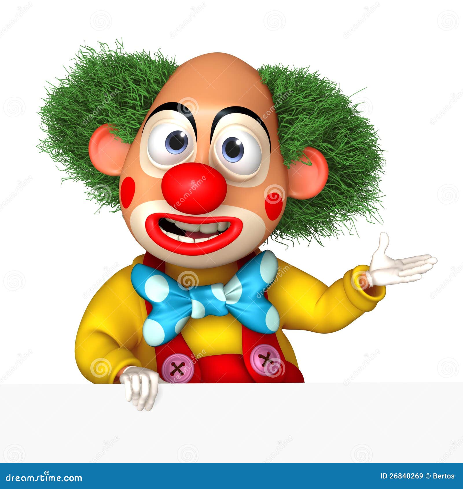 Cartoon clown stock illustration. Illustration of holiday - 26840269