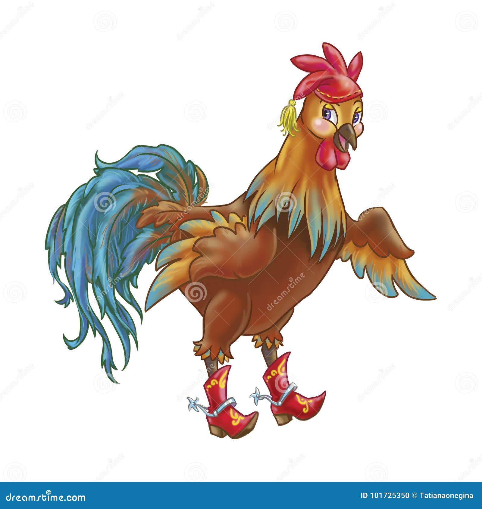 Cartoon Cockerel Royalty-Free Stock Photo | CartoonDealer.com #38136375