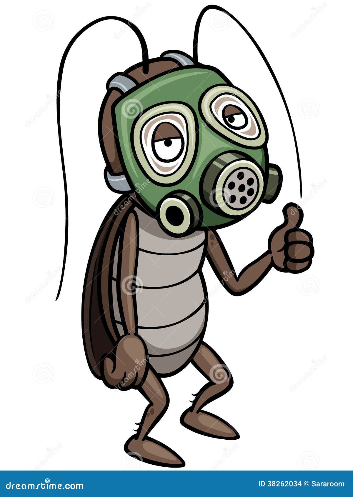 Cartoon Cockroach Stock Images - Image: 38262034