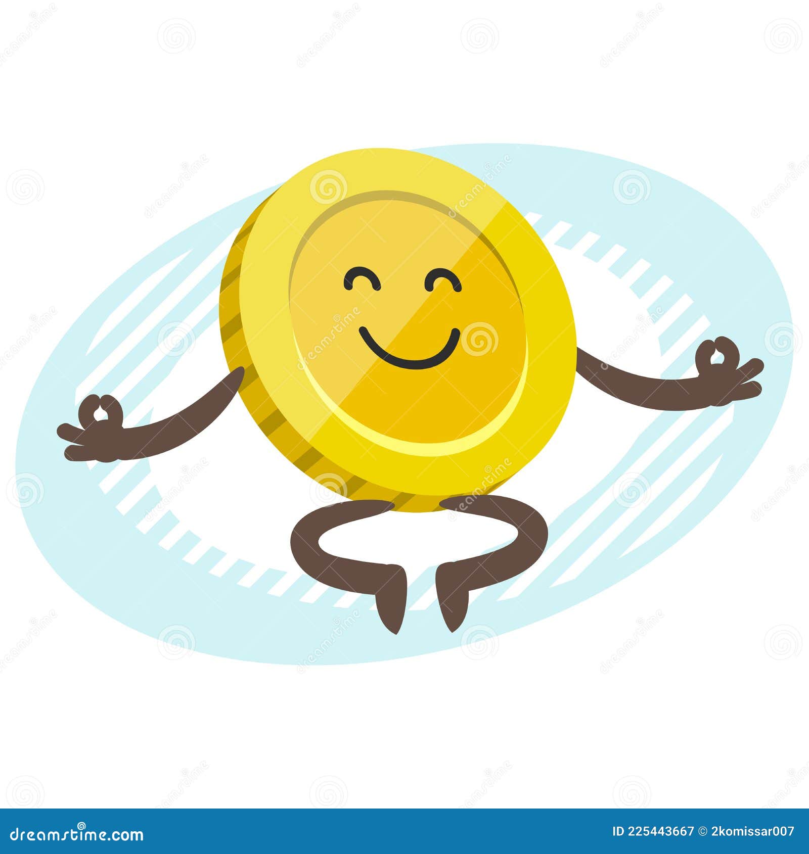 Cartoon Coin Animation Sprites. Gold And Silver Coins Flip And Rotate ...