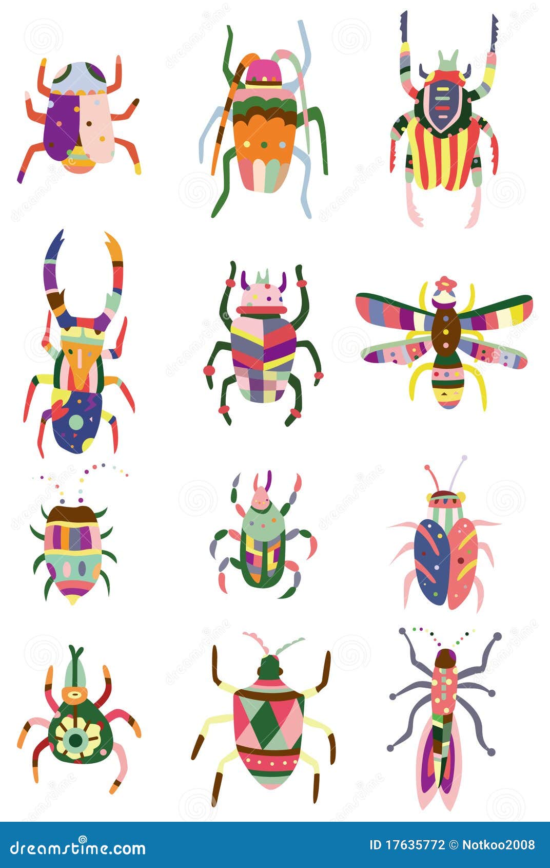 Color Bug Stock Illustrations – 31,926 Color Bug Stock Illustrations ...