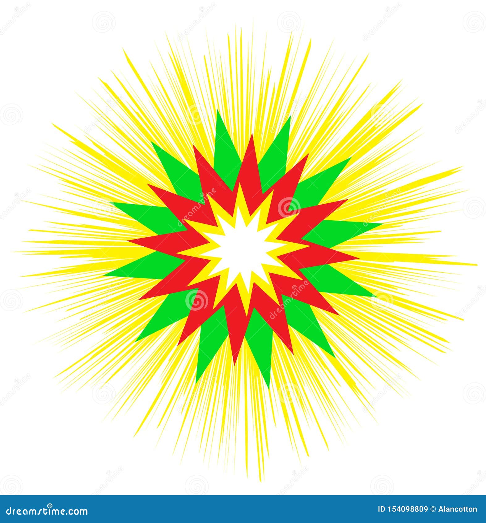 Bright Advertising Explosion Stock Vector - Illustration of advertising ...