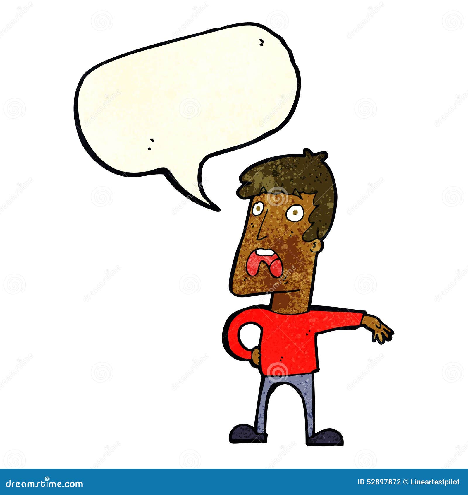 Cartoon Complaining Boy | CartoonDealer.com #38071627