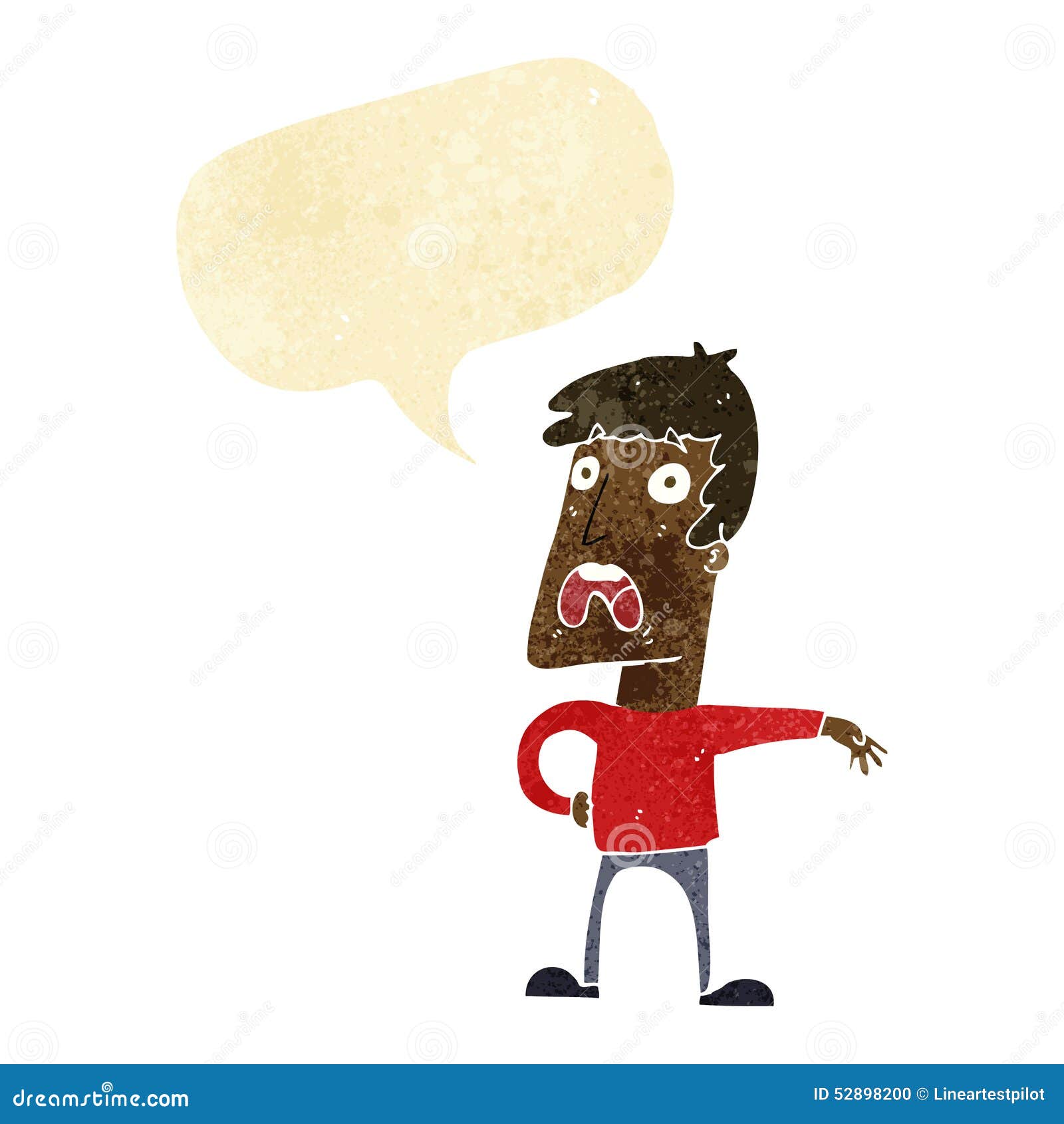 Cartoon Complaining Boy | CartoonDealer.com #38071627