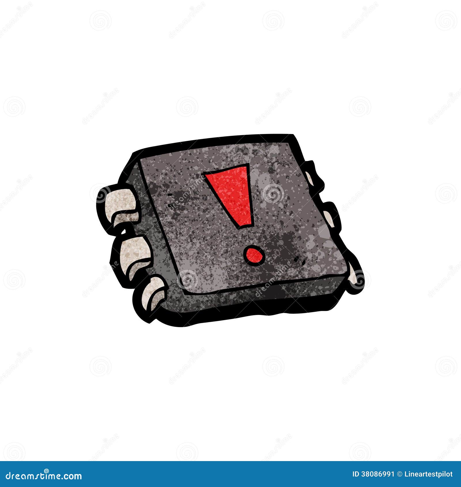 Cartoon computer chip stock vector. Illustration of memory - 38086991