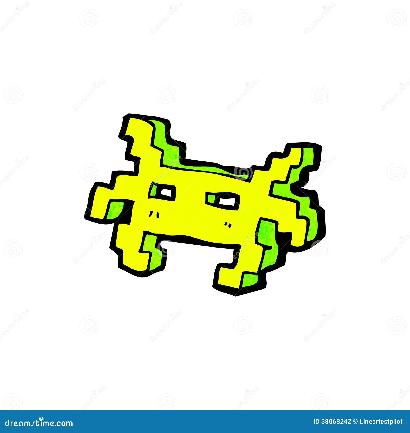 Cartoon Computer Game Sprite Stock Vector - Illustration of traditional ...