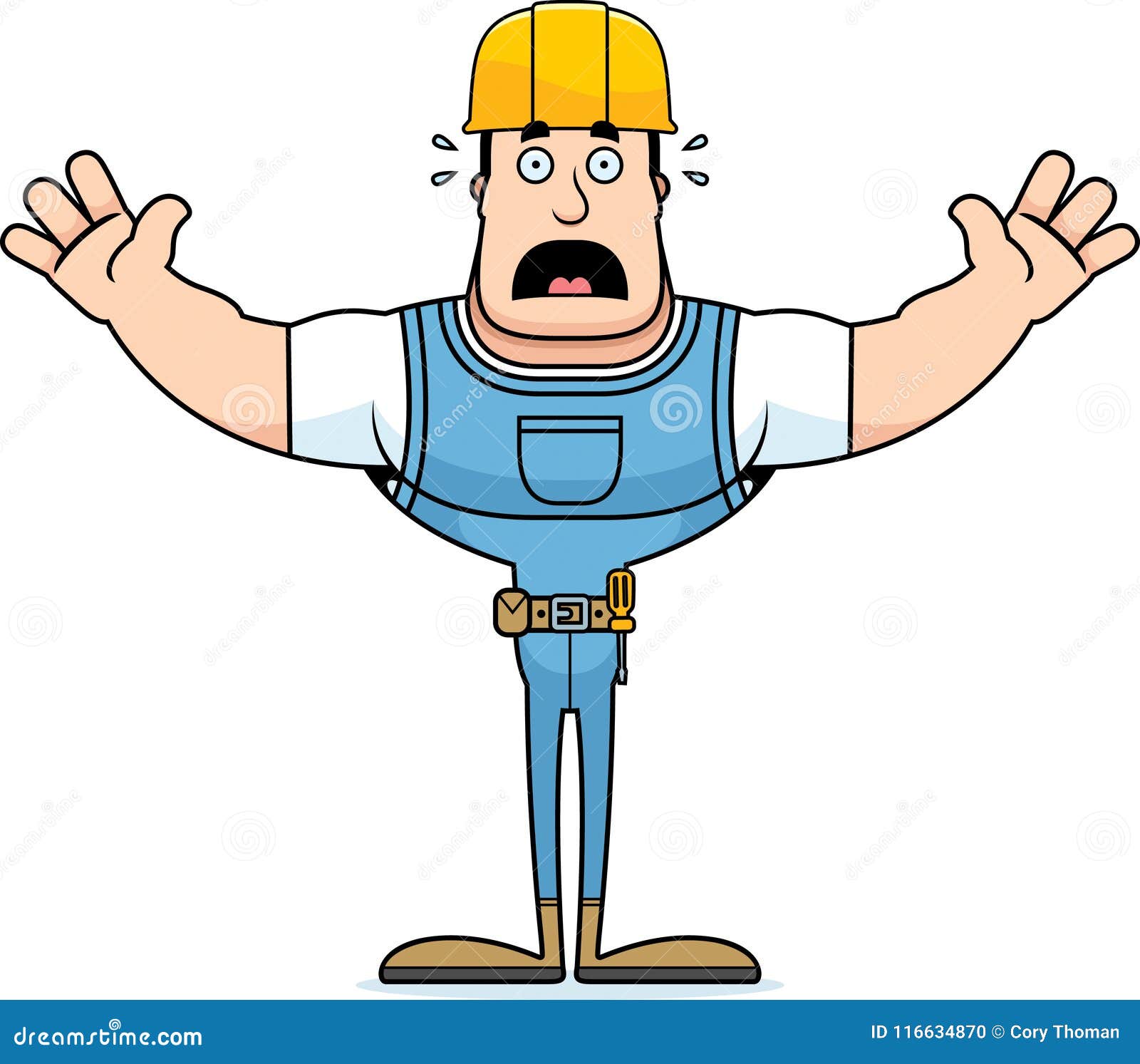 Construction Worker Sweating Stock Illustrations – 7 Construction ...
