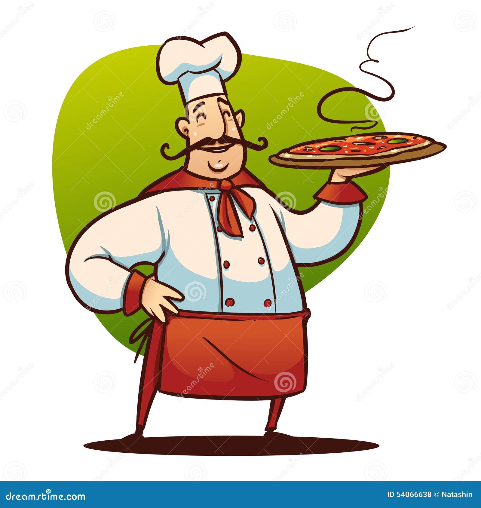Cartoon cook character stock vector. Illustration of people - 54066638