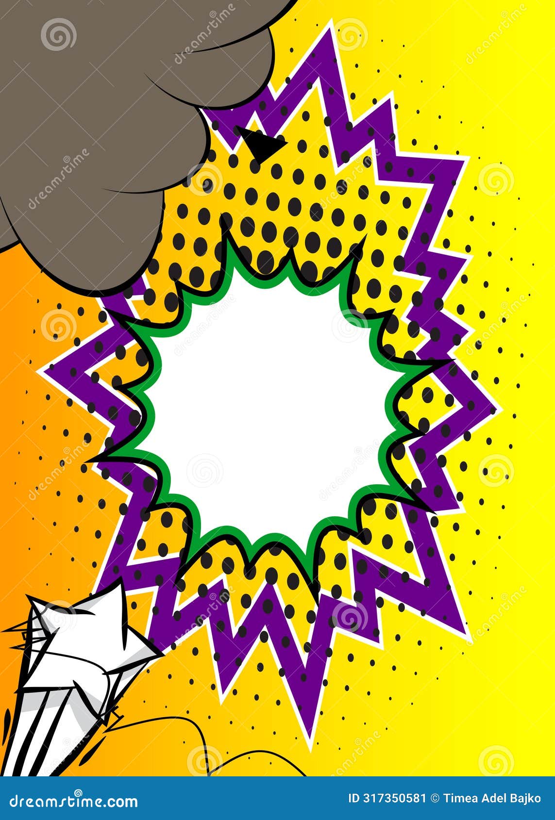 Cartoon Cool Backdrop, Abstract Wallpaper, Comic Book Background. Retro ...