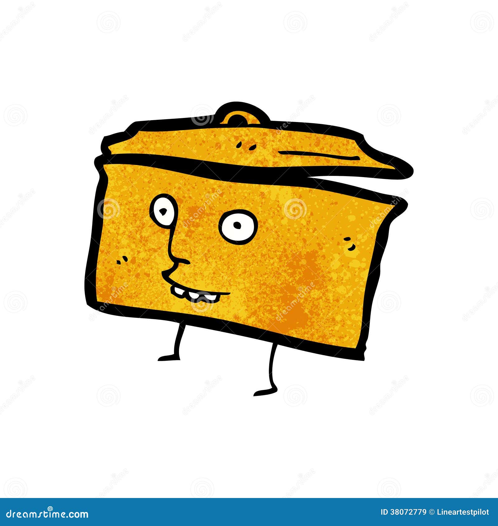 Cartoon copper cooking pan stock vector. Illustration of cartoon - 38072779