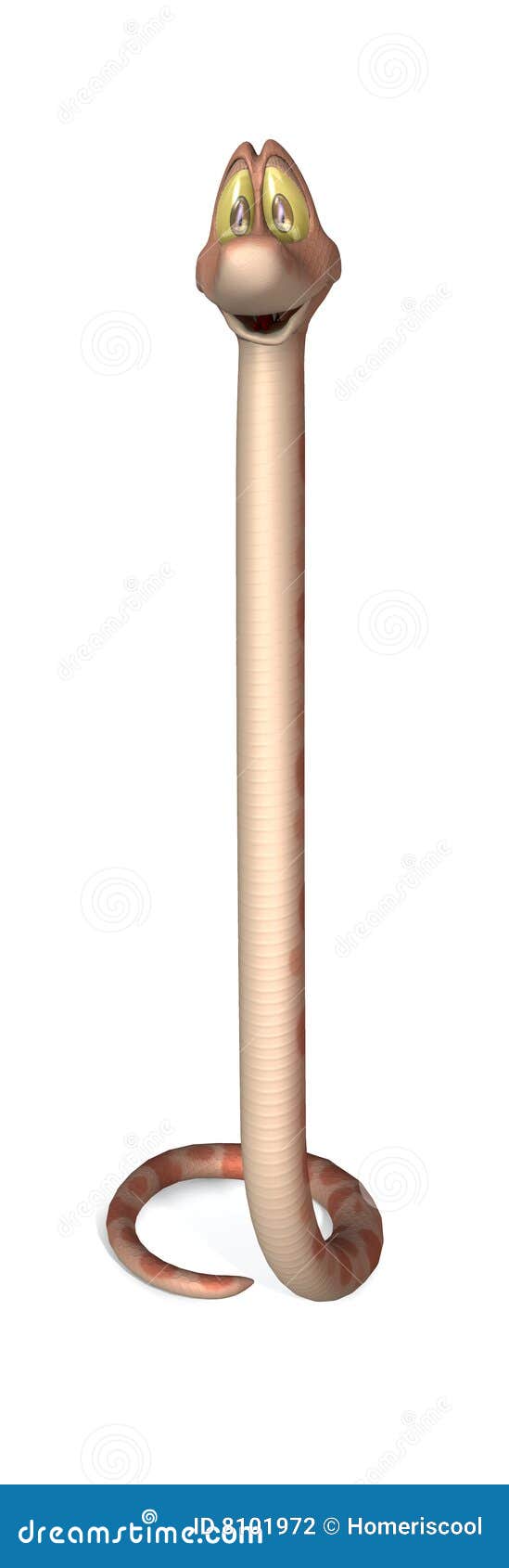 Cartoon Corn Snake Royalty-Free Stock Image | CartoonDealer.com #8101972