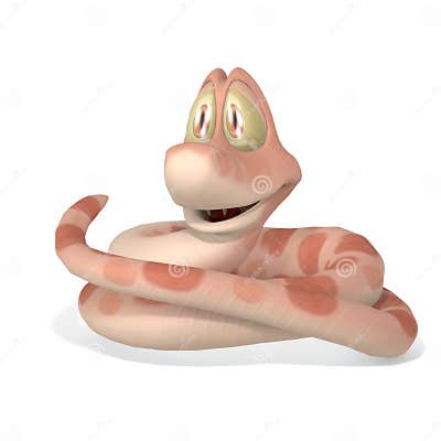 Cartoon corn snake stock illustration. Illustration of mottled - 8136421
