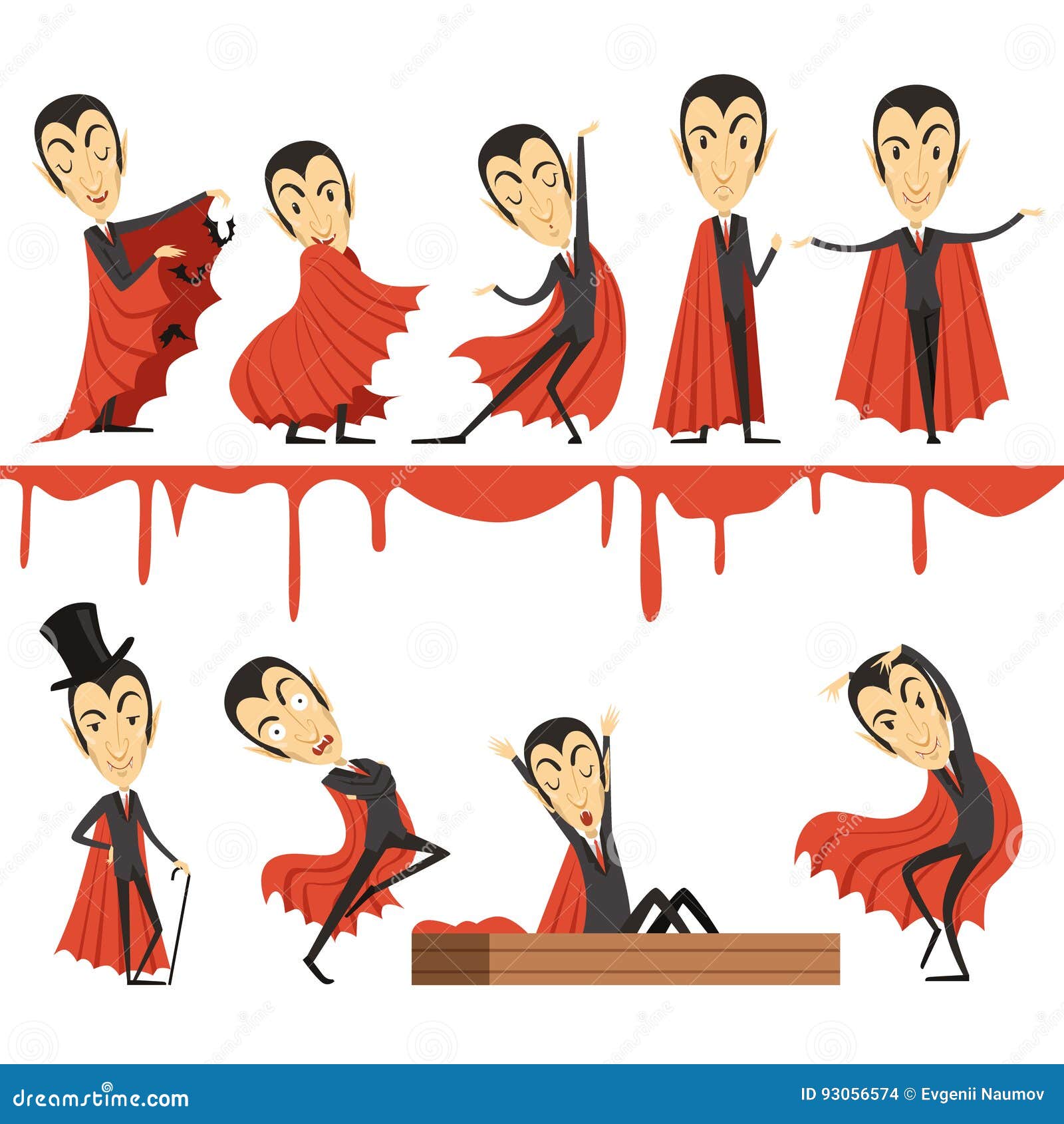 Vampire Blood Cartoon