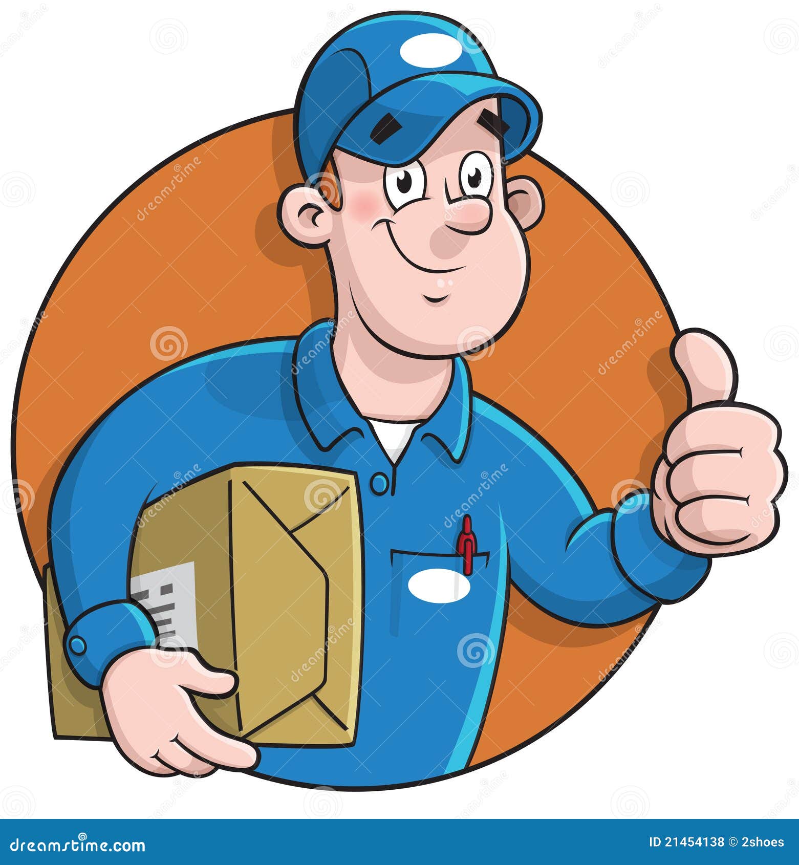Delivery service clip art