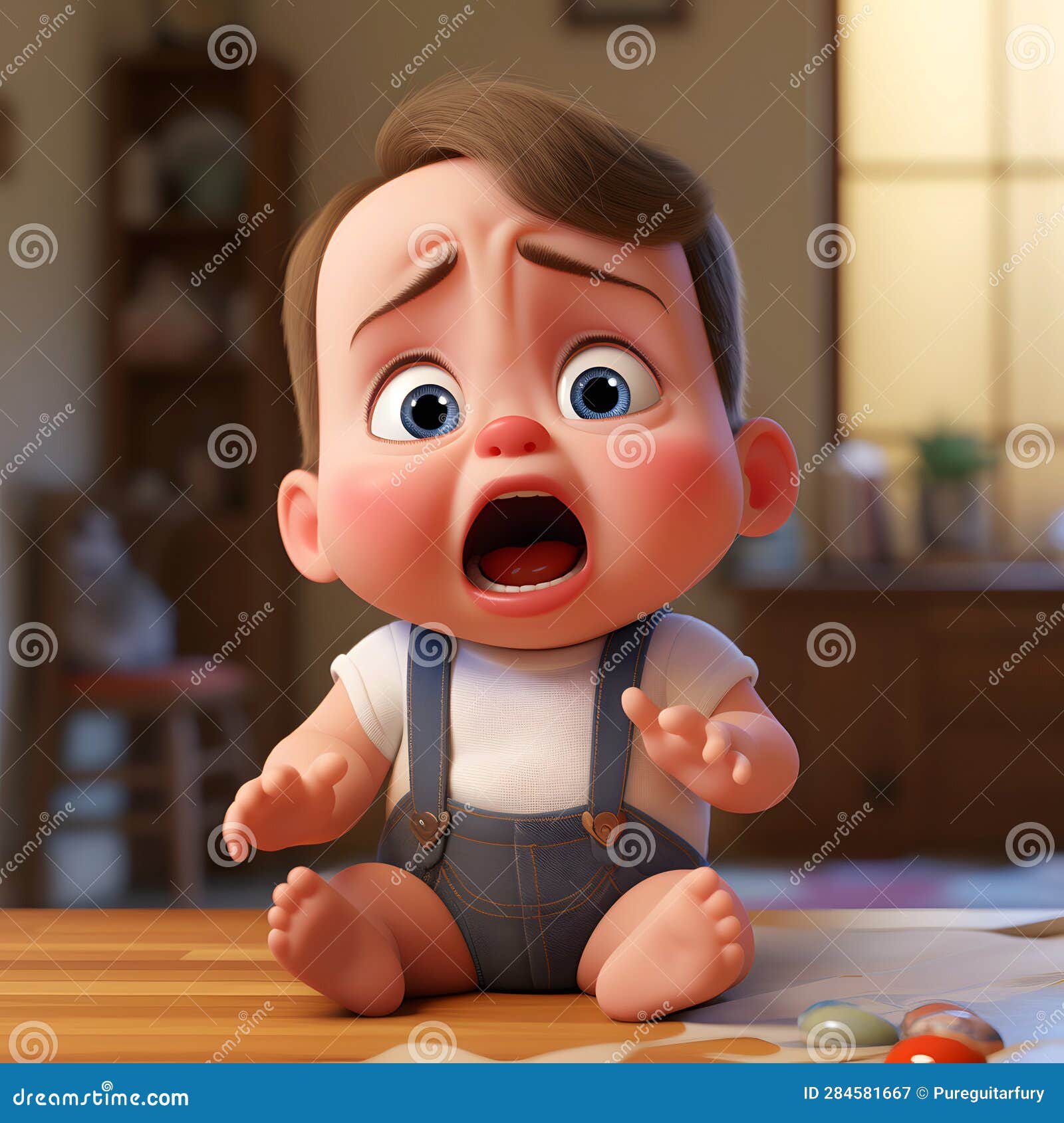 Cartoon Crying Boy stock illustration. Illustration of person - 284581667