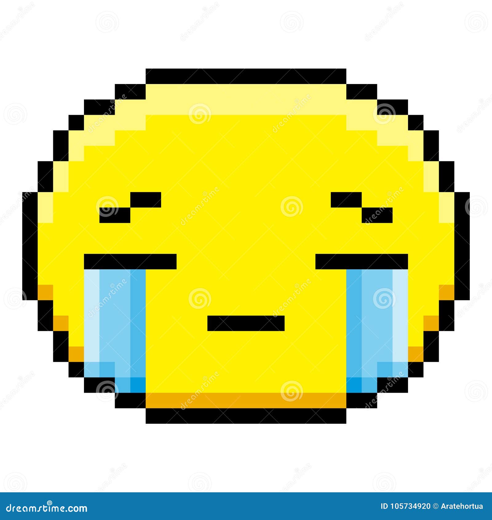 Bawling Emoji With Luma Matte Stock Photography | CartoonDealer.com ...