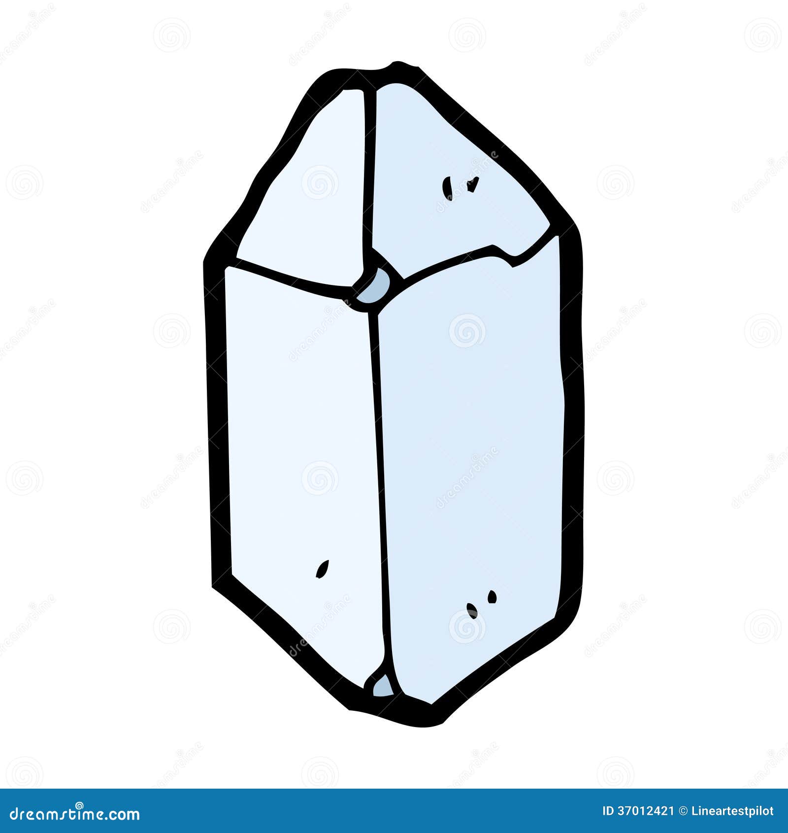 Cartoon crystal stock vector. Illustration of crystal - 37012421