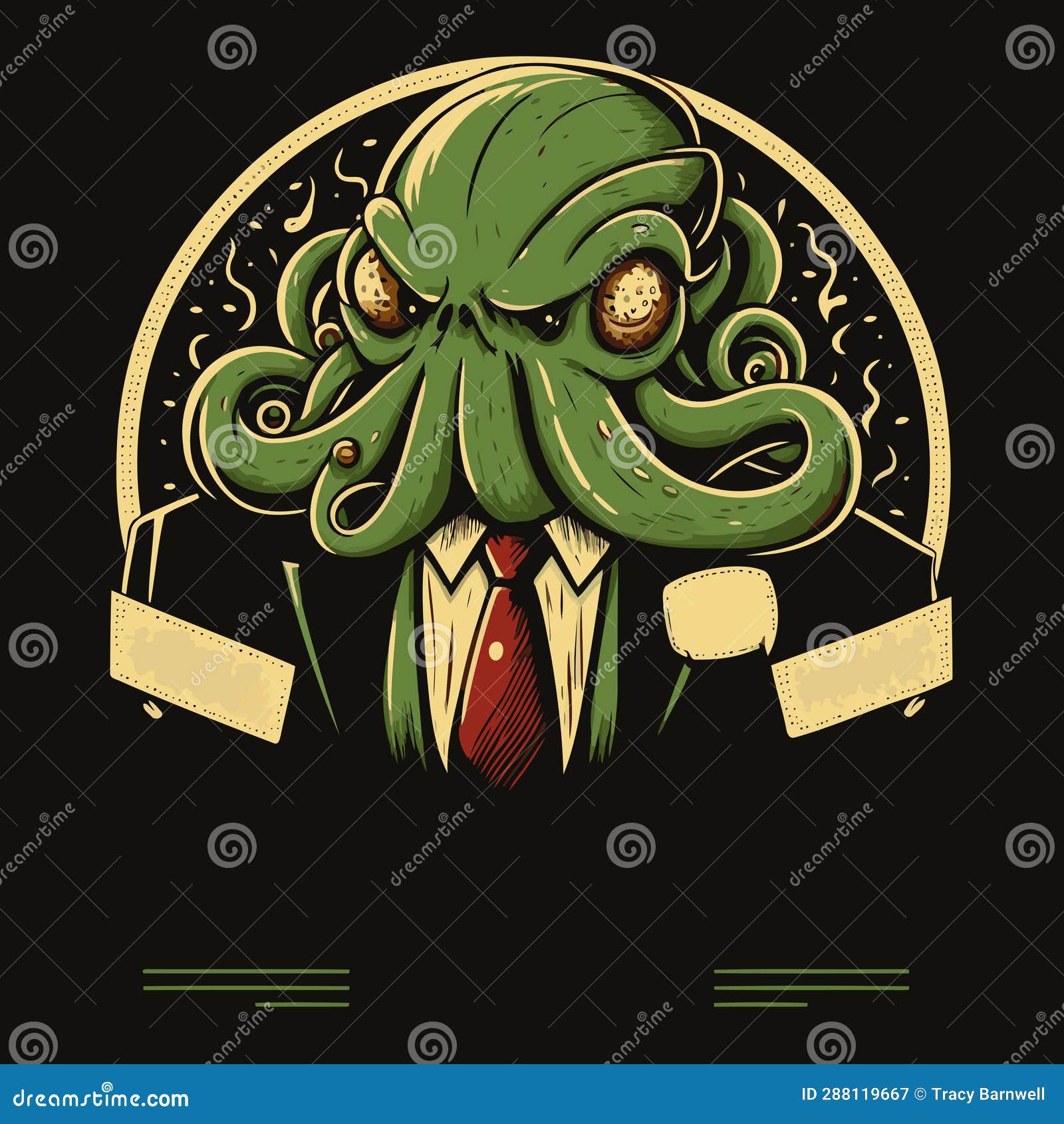 Cartoon Cthulhu - Poster And Merchandising. | CartoonDealer.com #181889903
