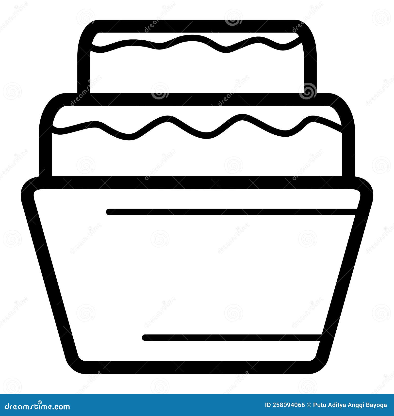 Cartoon cupcakes stock vector. Illustration of dessert - 258094066