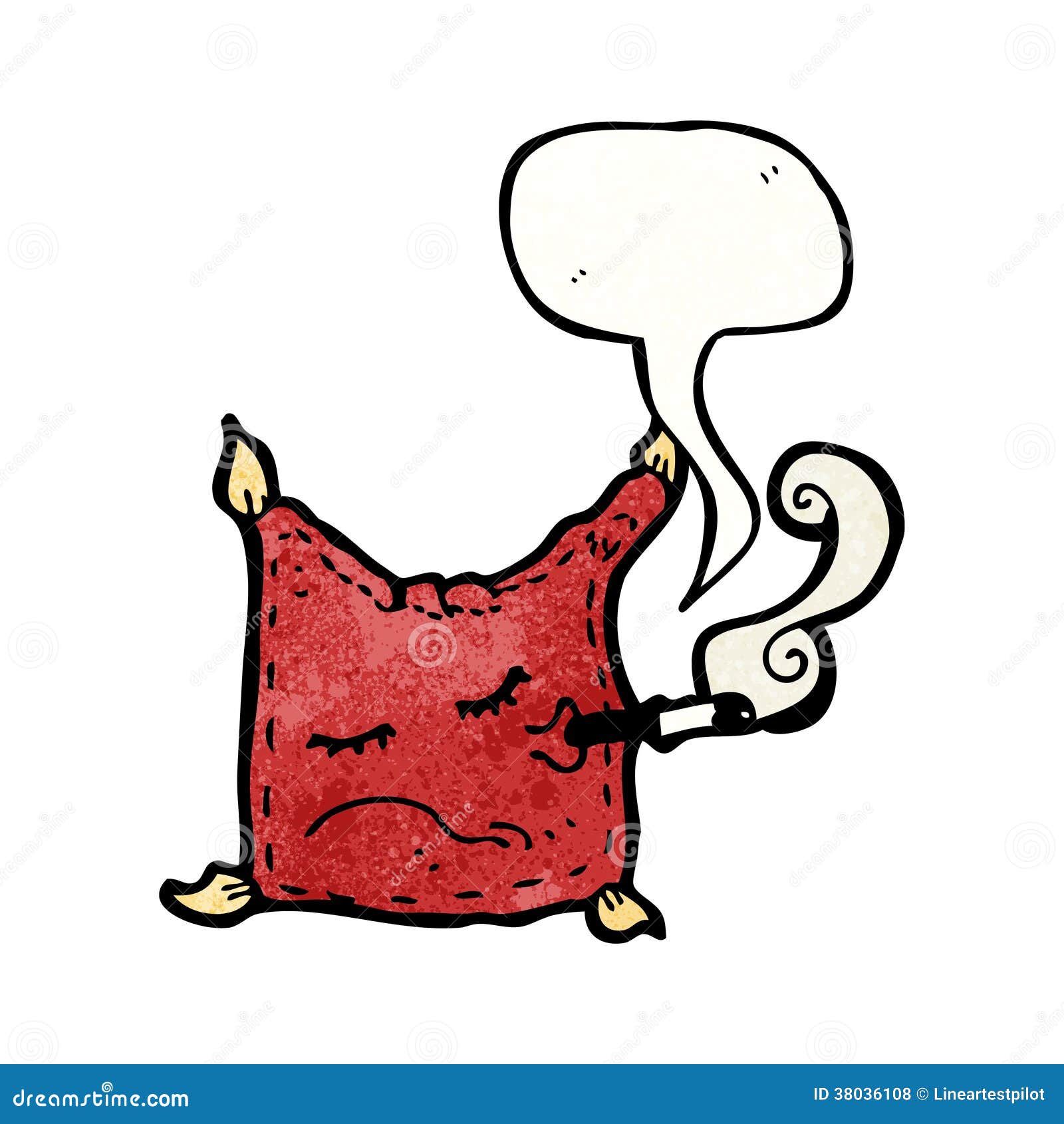 Face Smoking Cartoon Vector | CartoonDealer.com #30080625