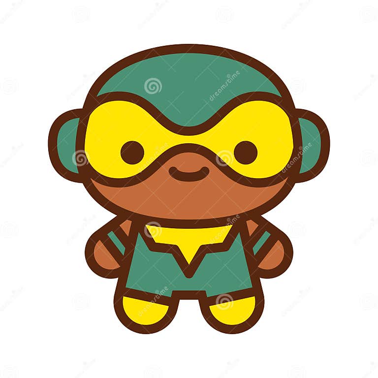 Cartoon Cute Comic Character Isolated Stock Illustration - Illustration ...