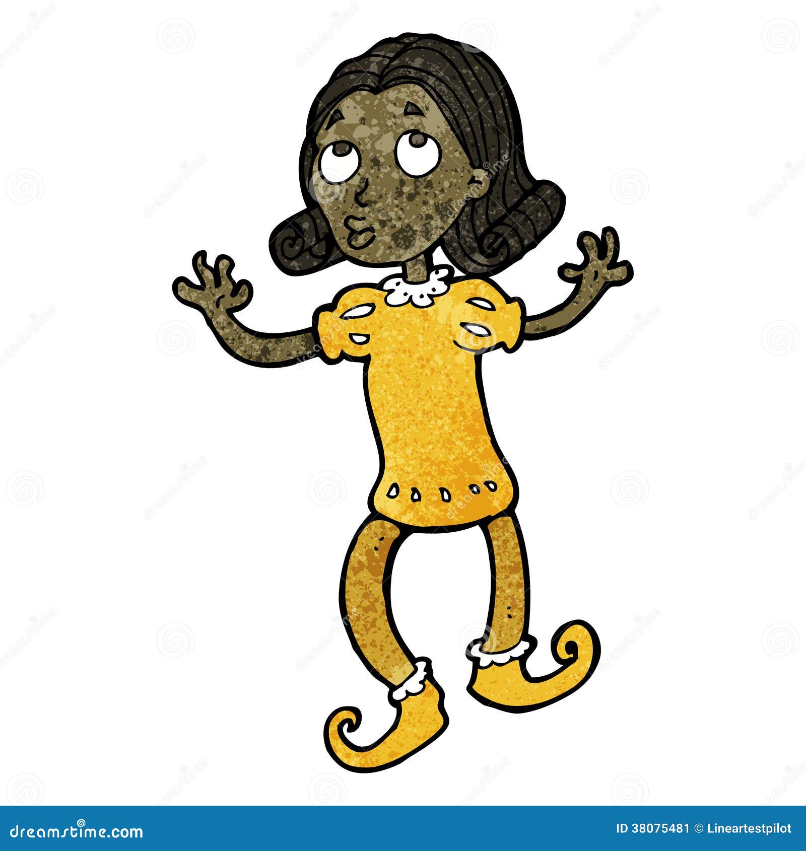 Cartoon dancing prince stock illustration. Illustration of retro - 38075481