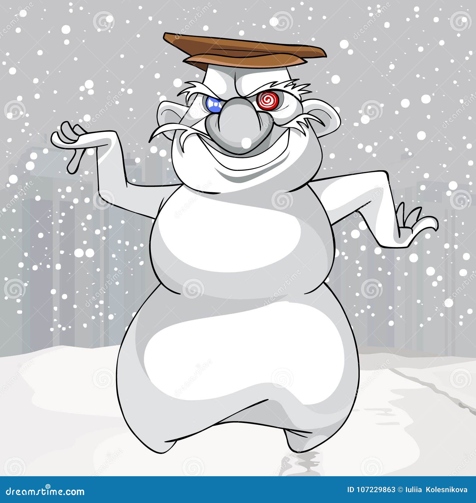 Dancing Snowman Animation Sprite In Pixel-Art Style Cartoon Vector ...