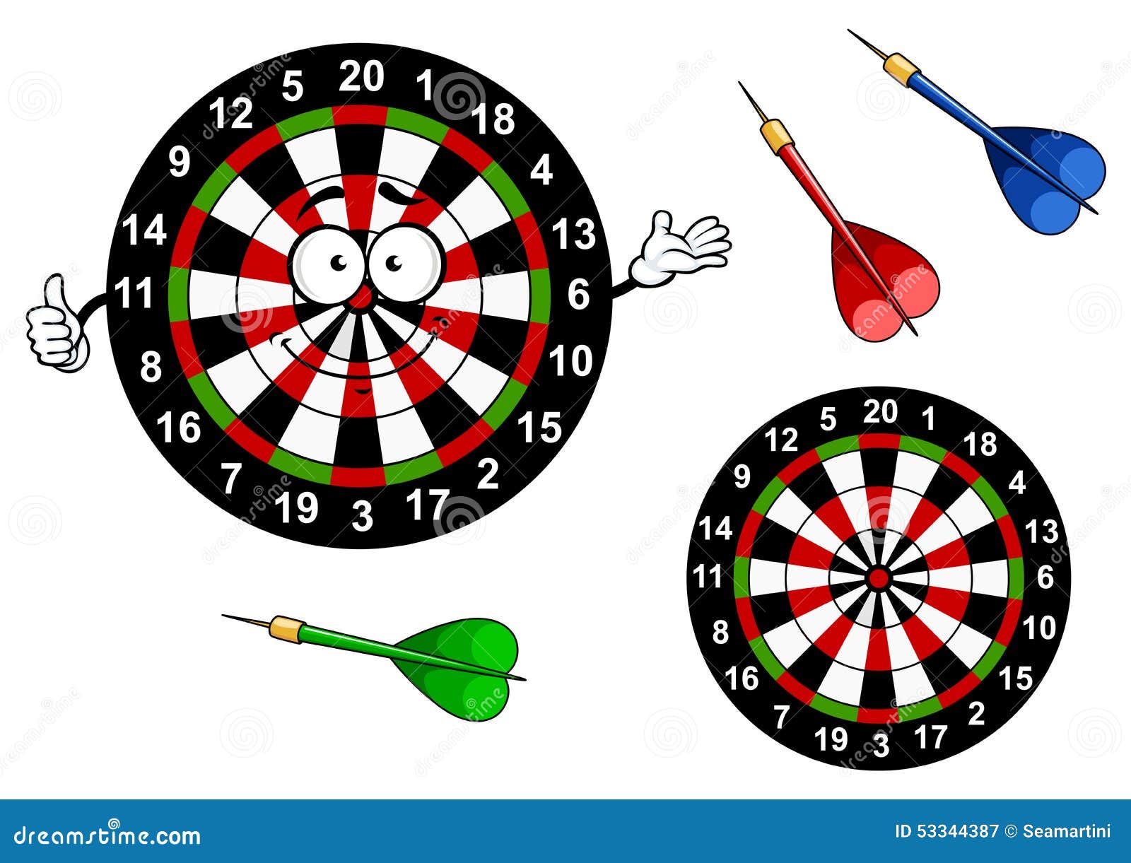 Cartoon Dartboard Target Character With Colorful Stock Vector - Image ... Cartoon Dartboard Target Character With Colorful Stock Vector - Image ...