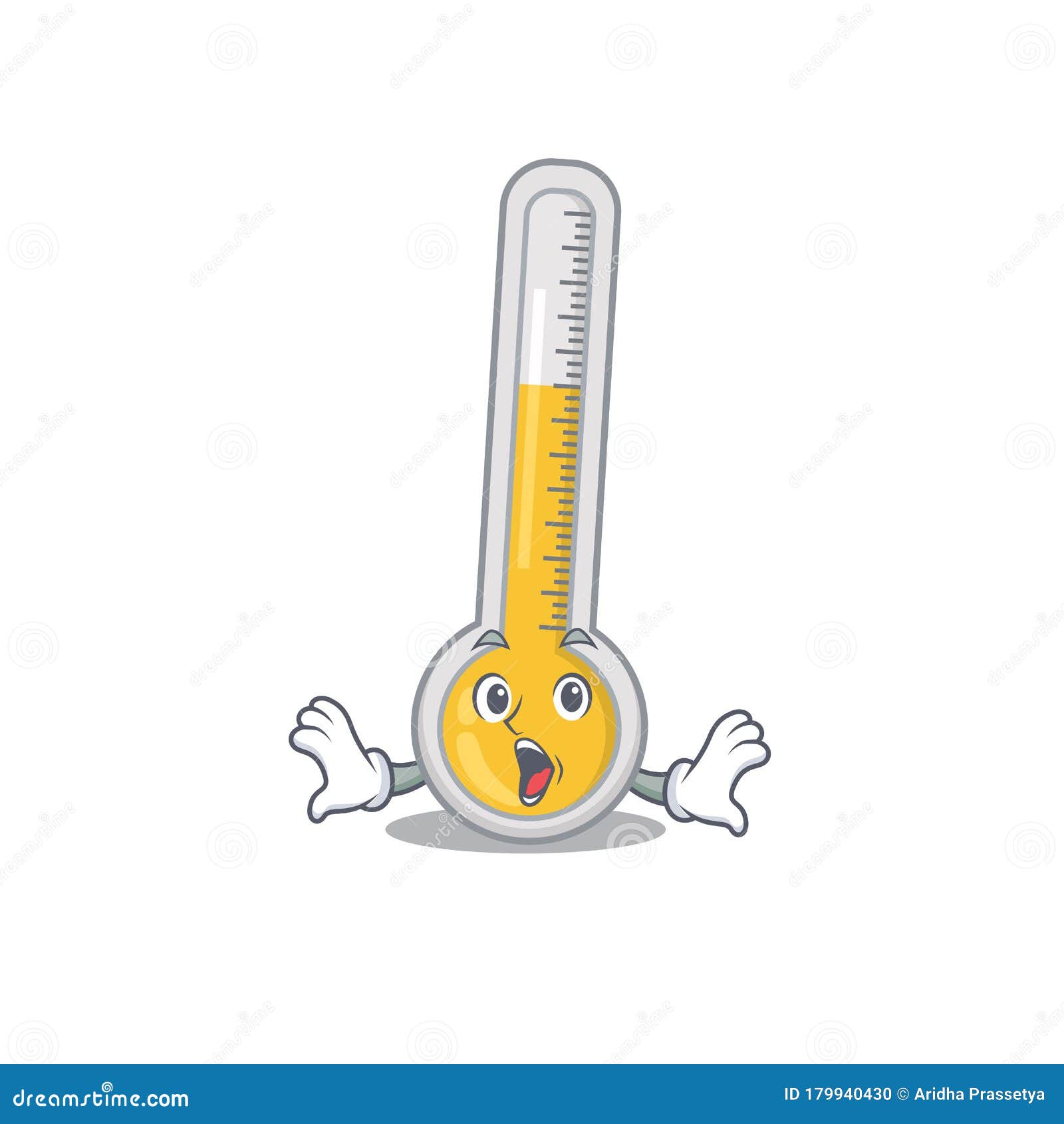 Warm Thermometer With Celsius And Fahrenheit Scale, Temp Control ...