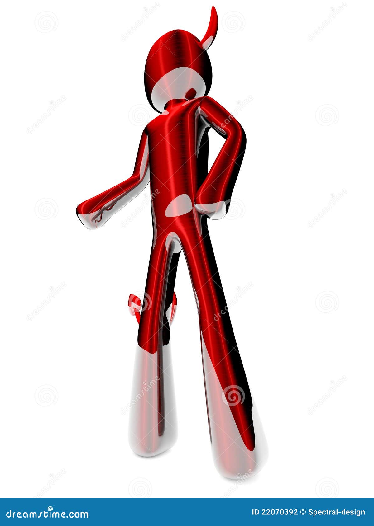 Cartoon Devil stock illustration. Illustration of hell - 22070392