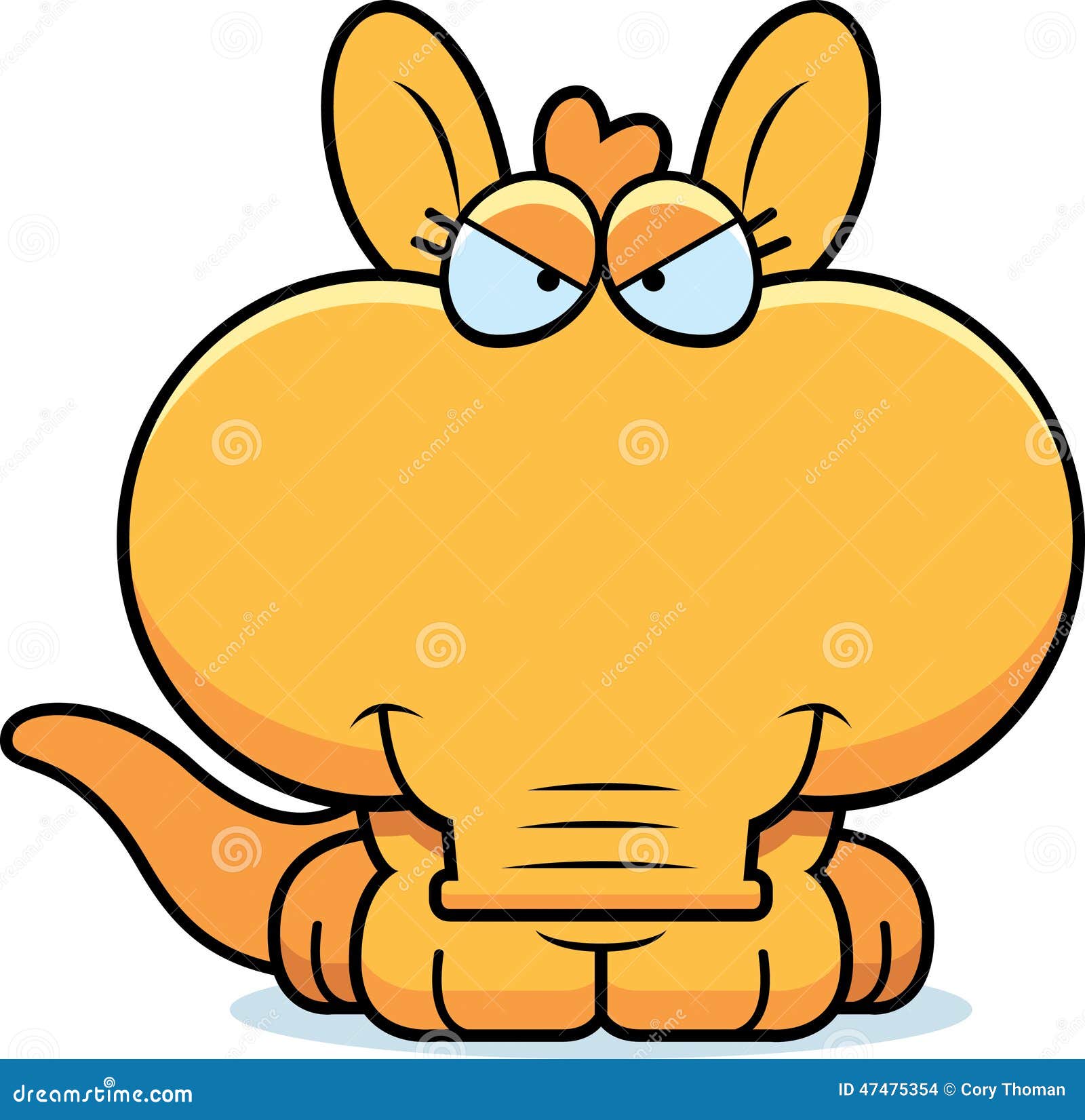 Cartoon Devious Aardvark stock vector. Illustration of clever - 47475354