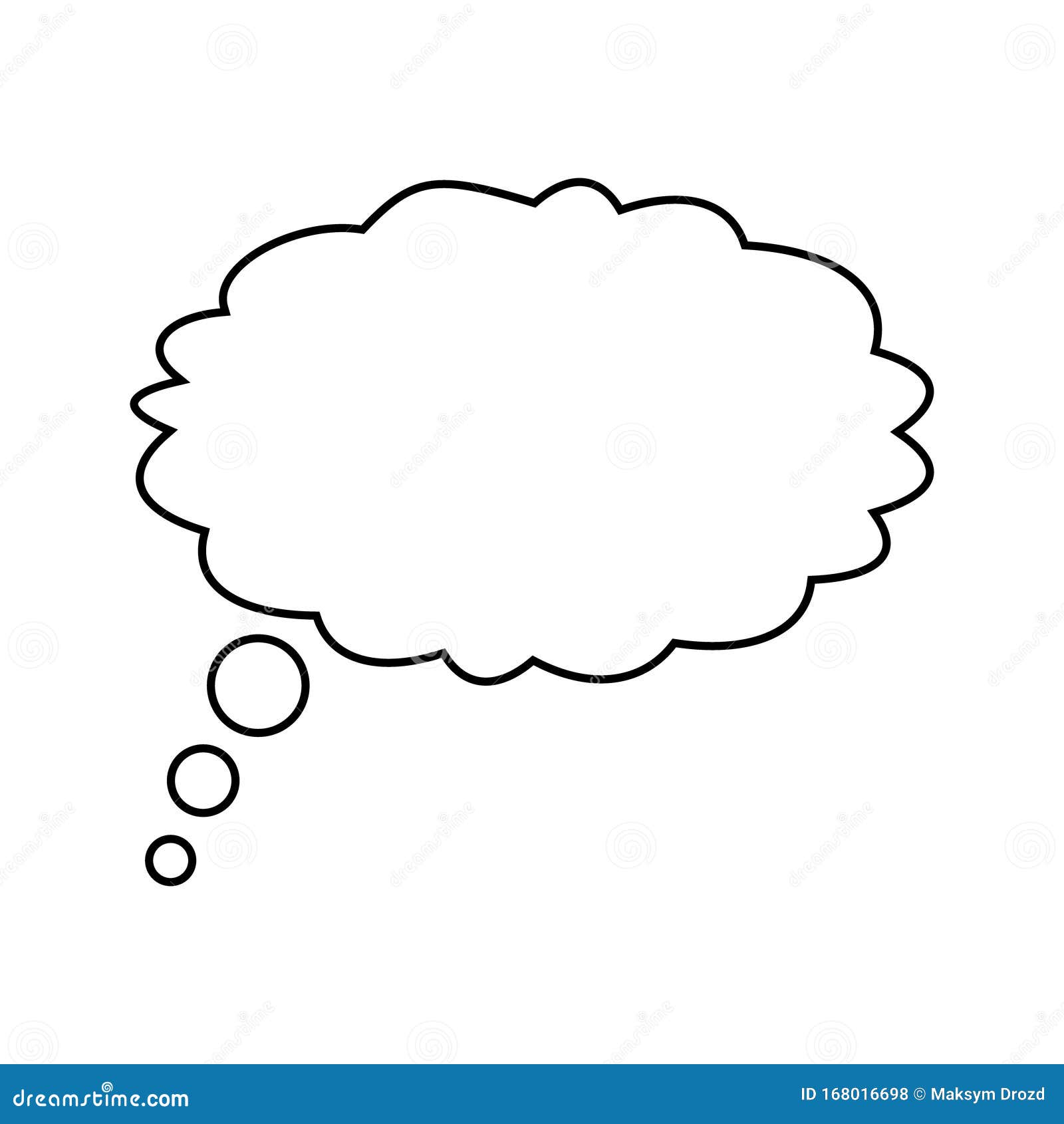 Set Of Cartoon Dialogs Cloud With Princess Elements. Set Of Think And ...