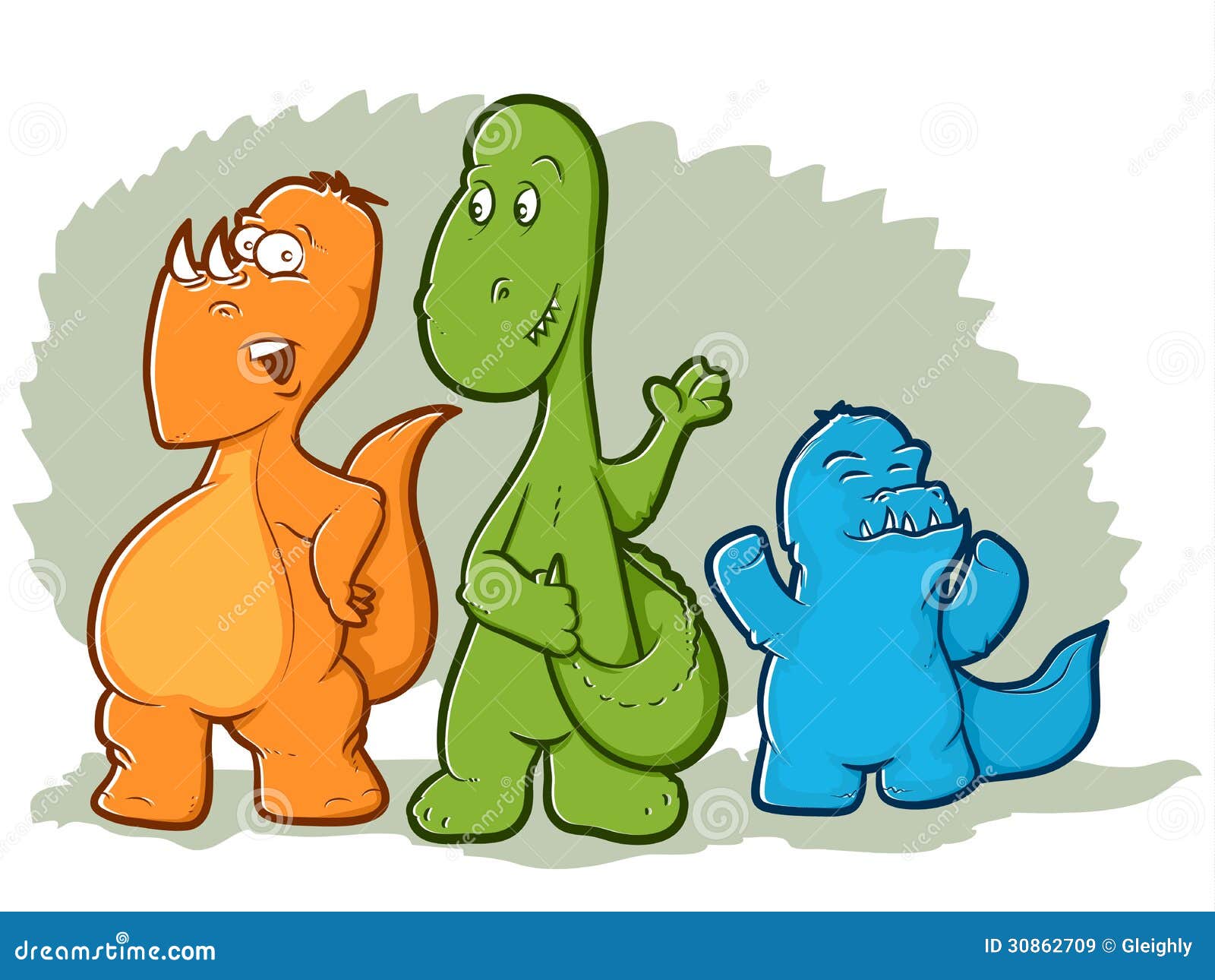 Goofy Dinosaur Stock Photo | CartoonDealer.com #201938994