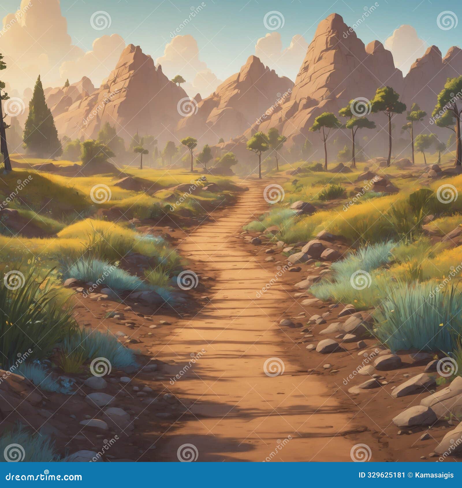 Cartoon Dirt Path, Left To Right Cartoon Dirt Path, Side To Side ...