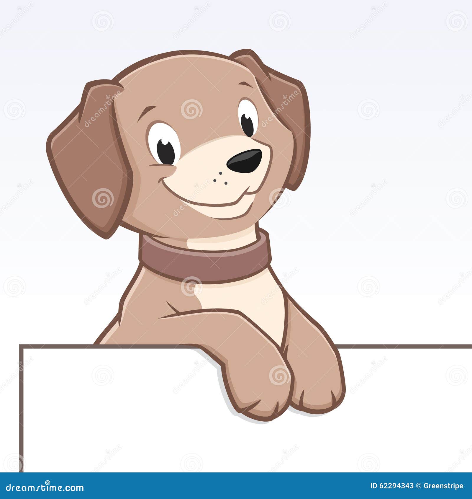 Cartoon Dog Animal Frame Border Stock Vector - Illustration of drawing ...