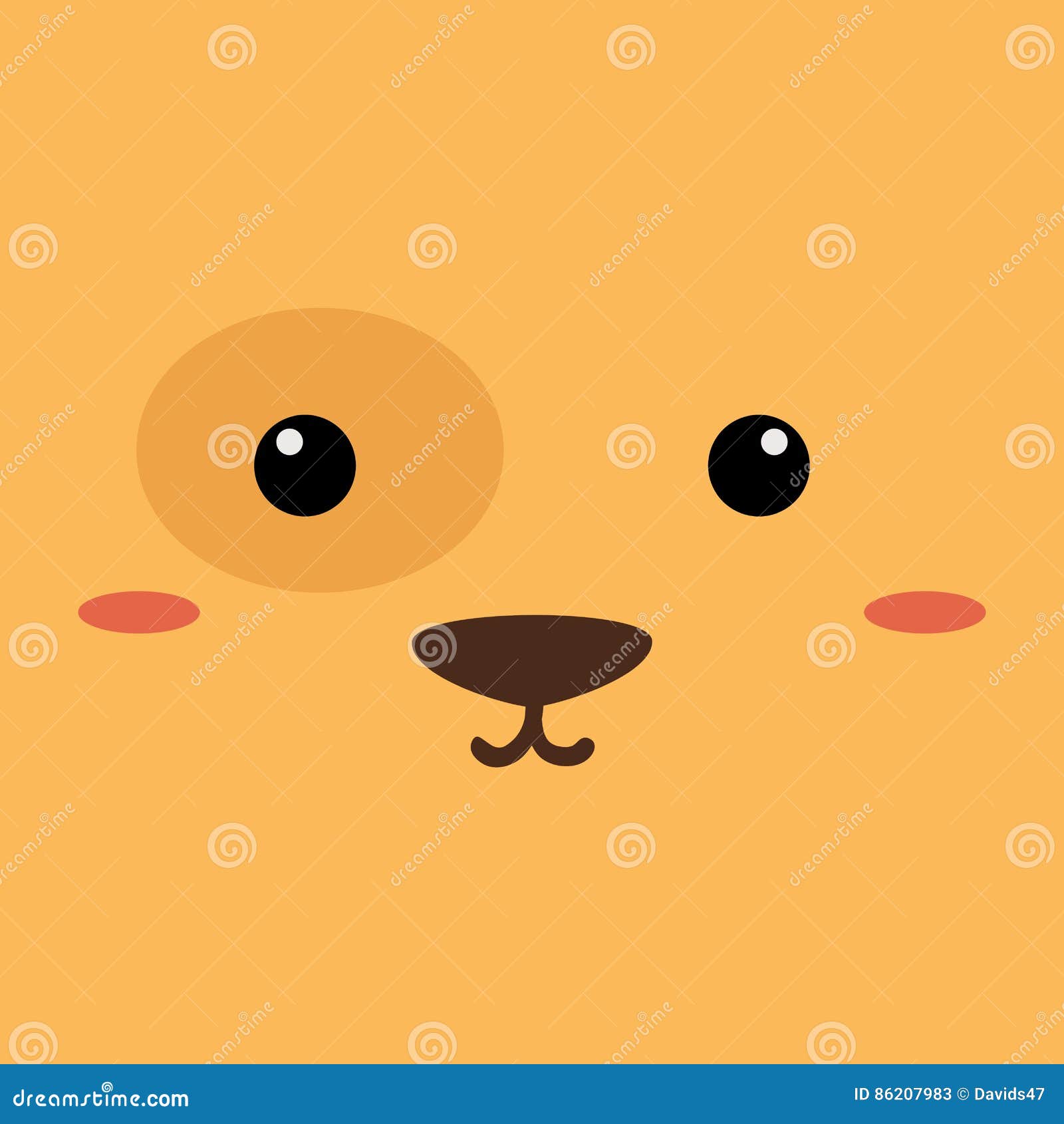 Cartoon dog Background stock vector. Illustration of vector - 86207983