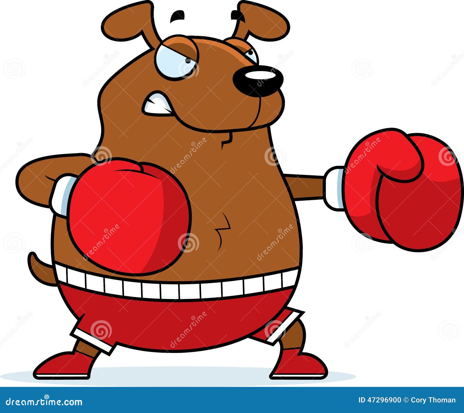 Cartoon Dog Boxing Stock Illustrations – 143 Cartoon Dog Boxing Stock ...